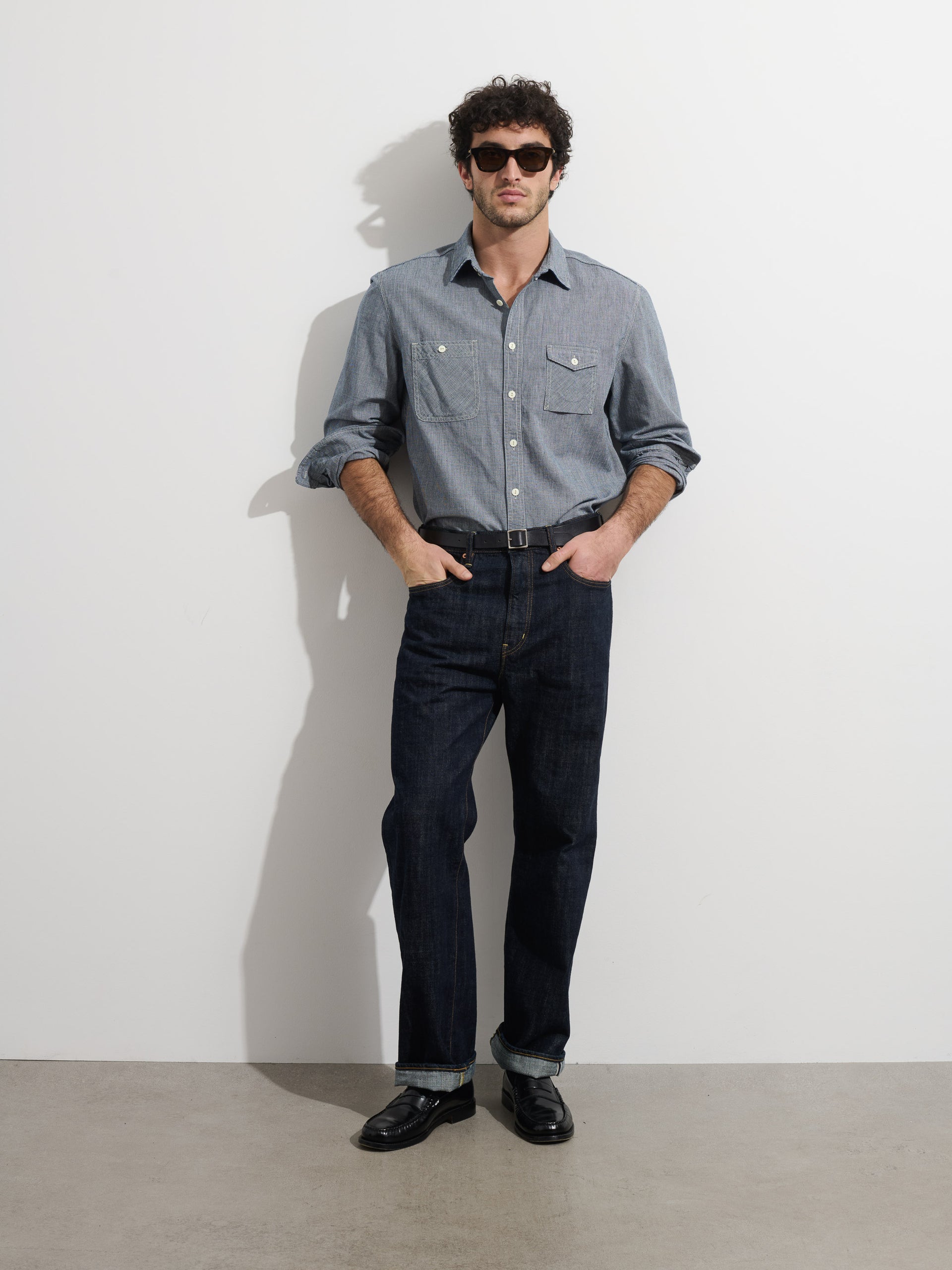 OMNIGOD x Alex Mill Relaxed Straight in Raw Selvedge