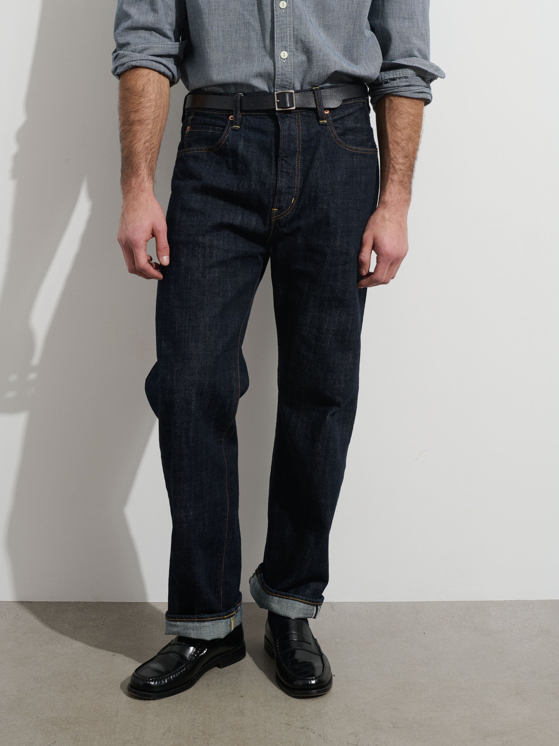 OMNIGOD x Alex Mill Relaxed Straight in Raw Selvedge