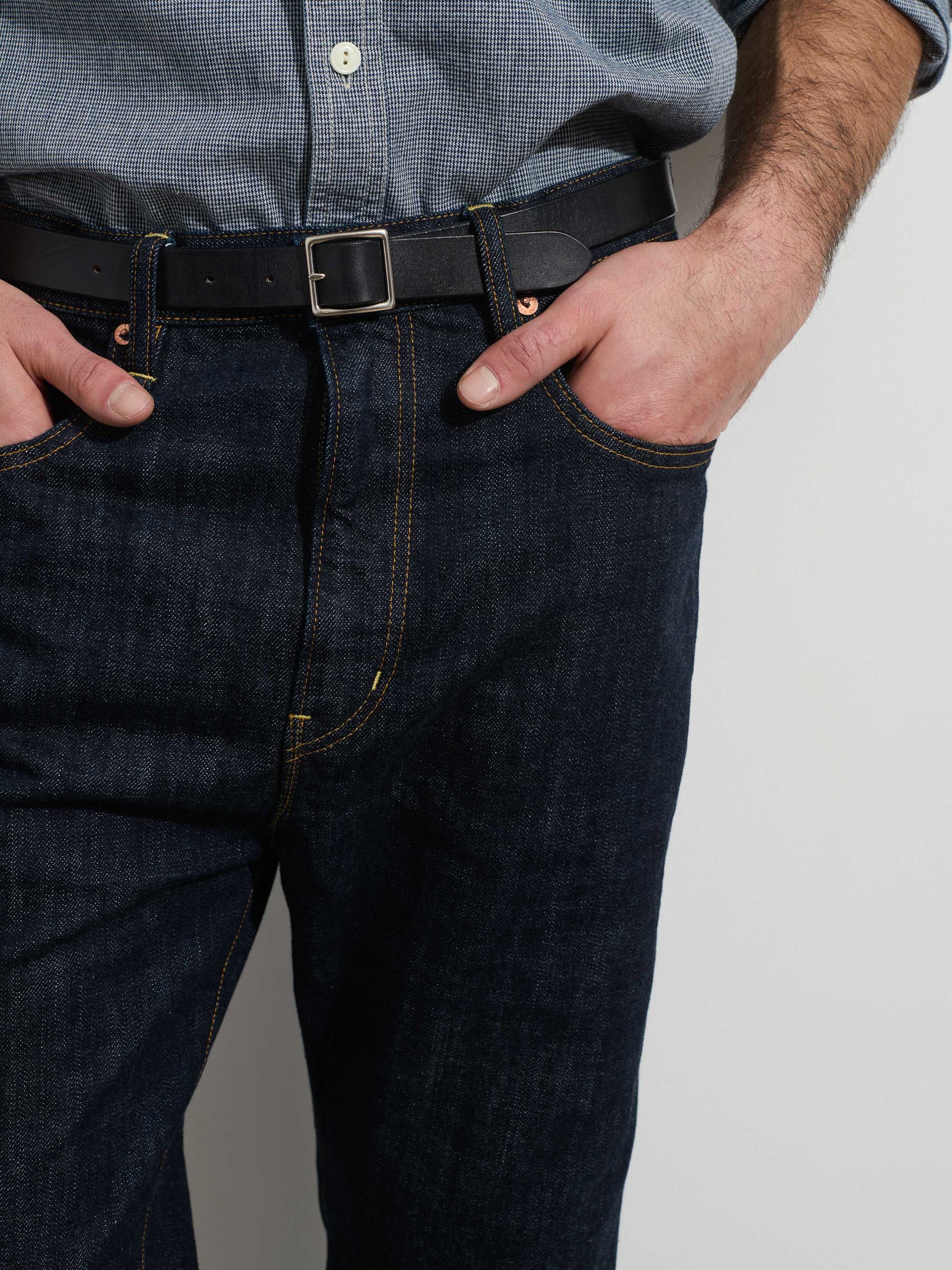 OMNIGOD x Alex Mill Relaxed Straight in Raw Selvedge